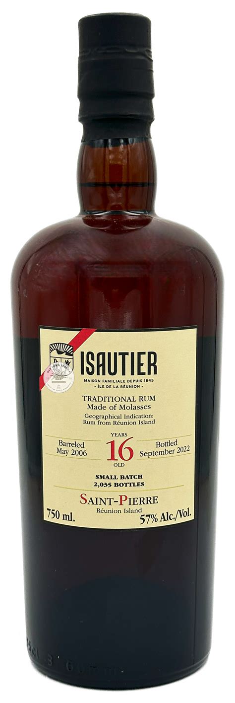 Isautier 16 Year Old Molasses Rum Old Town Tequila