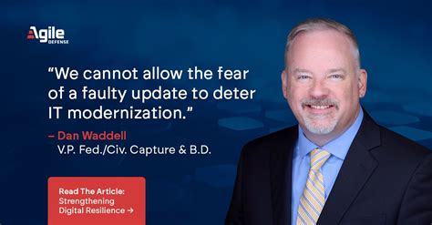 How To Fortify Your It Systems After A Tech Outage Agile Defense