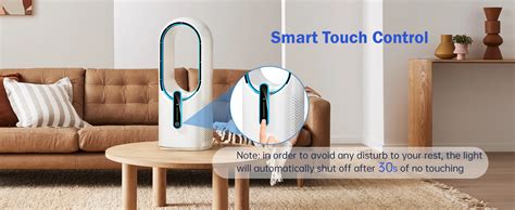 Misby Desk Fan 118 Inch Portable Bladeless Fan Small