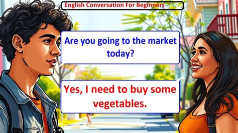Learn English Through Real Conversations 100 Market Dialogues For
