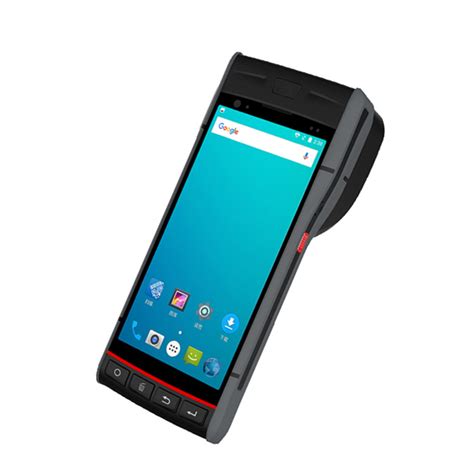 Barway S60 5 5inch Android 9 0 Wireless Barcode Scanner With Printer Handheld Pda Mobile Data