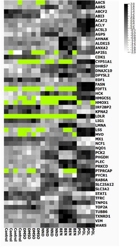 Heatmap Illustrating The Multigroup Comparison Fdr