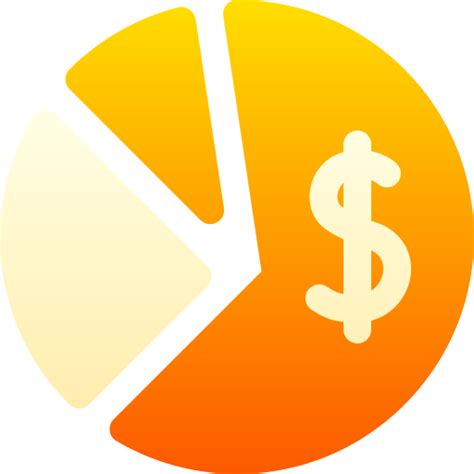 Pie Chart Basic Gradient Gradient Icon