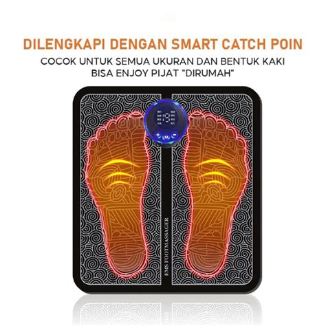 Alat Pijat Kaki Elektrik Mengurangi Nyeri Kaki / Alat Terapi Kaki Stimulator Otot Kaki ...