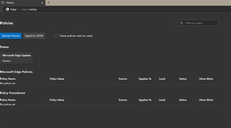 Microsoft Edge Issues With Policy Updatepolicy Microsoft Edgeupdate Policies Microsoft Qanda