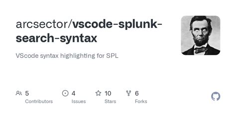 Github Arcsectorvscode Splunk Search Syntax Vscode Syntax Highlighting For Spl