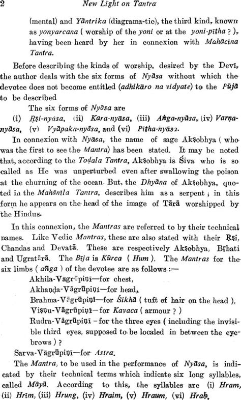 New Light On Tantra Accounts Of Some Tantras Both Hindu And Buddhist