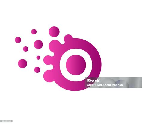 추상 O 로고 디자인 점 편지 O 로고 O 점과 문자 디자인 벡터 개념에 대한 스톡 벡터 아트 및 기타 이미지 개념 경제 금 금속 Istock