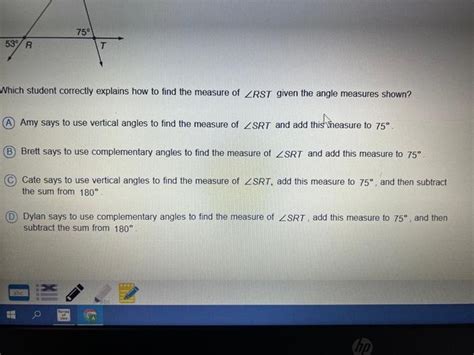 Solved Which Babe Correctly Explains How To Find The Chegg Com