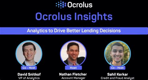 Ocrolus Insights Analytics To Drive Better Lending Decisions Ocrolus