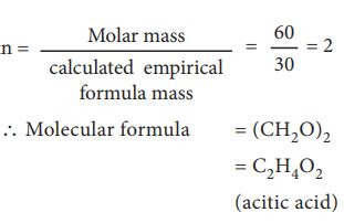 How To Find Molecular Formula