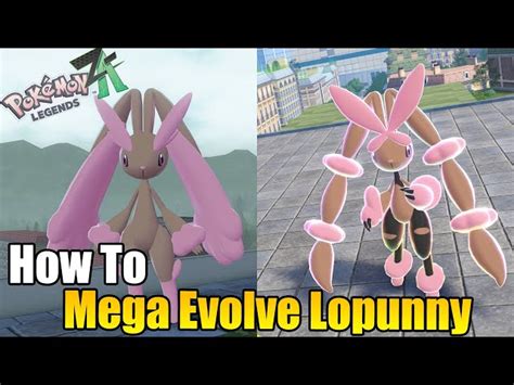 Lopunny Mega Evolution Shiny