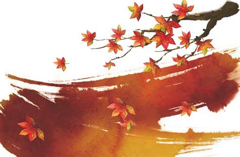 دانلود عکس از درخت با برگ پاییزی