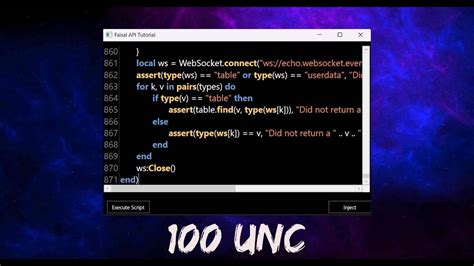 UNC How To Make A Roblox Exploit With Fasial API YouTube