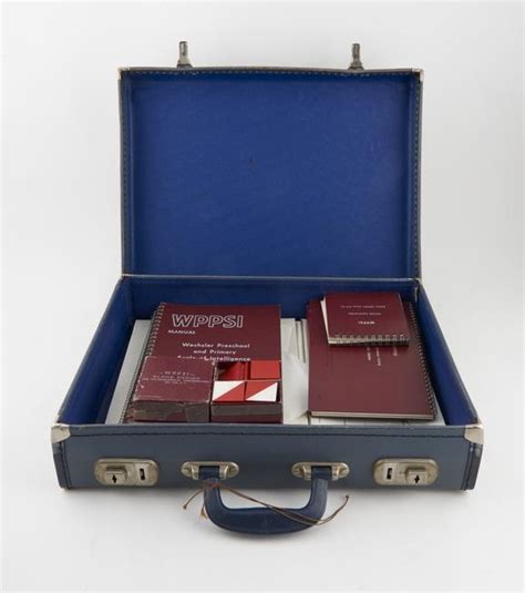 Wechsler Preschool And Primary Scale Of Intelligence Wppsi Science Museum Group Collection