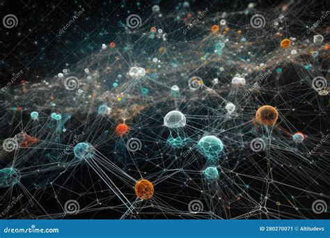 Visual Representation Of Deep Learning Network With Intricate Patterns And Connections Visible