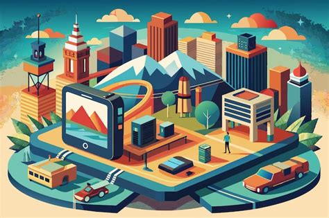 Media Vector Illustration Flat 2 Premium Ai Generated Vector