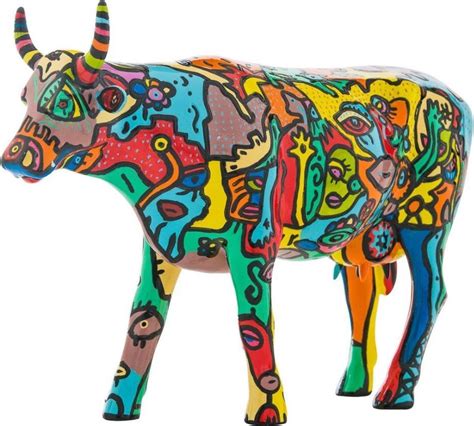 Cowparade Vaquinha Do Hip Hop Medium Ceramic Artofit