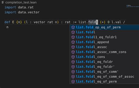Autocomplete Is Incomplete Issue Leanprover Vscode Lean Github