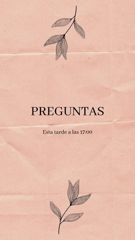 Plantillas De Preguntas Gratis Y Personalizables Canva