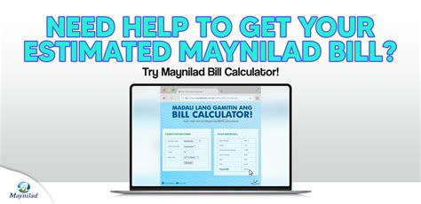 Maynilad Water Services Inc On Twitter Sa Tulong Ng Maynilad Bill Calculator Maaari Niyong