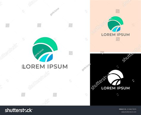 Illustration Abstract Logo Circle Technology Design Stock Vector Royalty Free