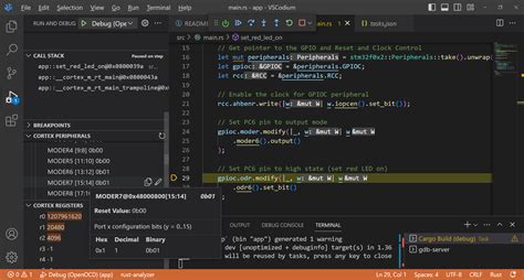 Getting Started With Rust Stm F Discovery Kit And Vscode Codembit Oy