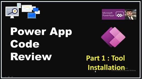 Power Apps Code Review Tool Installation Powerapp Code Review Tool