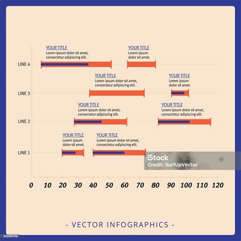 Horizontal Histogramme Modèle Vecteurs Libres De Droits Et Plus Dimages Vectorielles De
