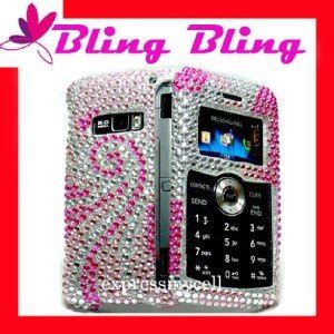 Bling Case Cover For Lg Keybo Env Env Diamond Pink Swivel Bling Bling