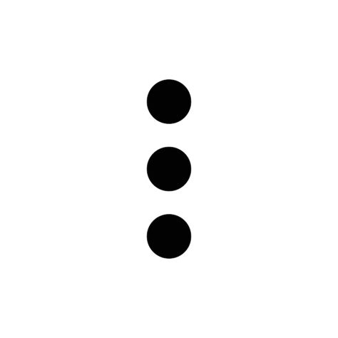 Premium Vector Menu Dots Icon Perfect For Interface And Navigation Design