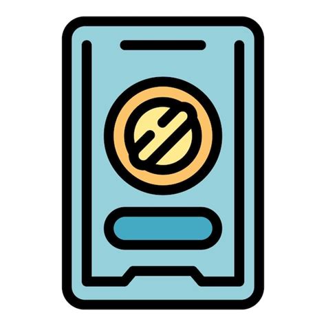 Premium Vector Smartphone Profile Icon Outline Vector Web Remove Mobile Network Color Flat