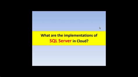 Sql School Sql Server Dev Dba Msbi And Power Bi Training Institute On Linkedin Azure Aws