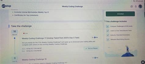 unstoptalentpark day2 codeorsolve problemsolving challengeaccepted