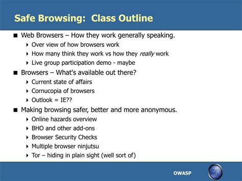 PPT Safe Browsing PowerPoint Presentation Free Download ID 3304387