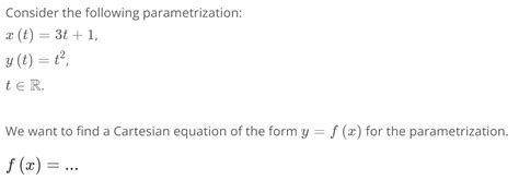 Solved Consider The Following Parametrization Chegg