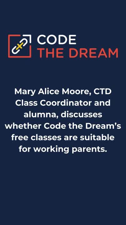 [video] code the dream on linkedin inclusivetech mothersday