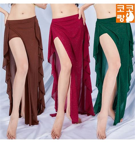 디놀 밸리댄스복 라인 밸리복 스커트 벨리 공연복 티몬