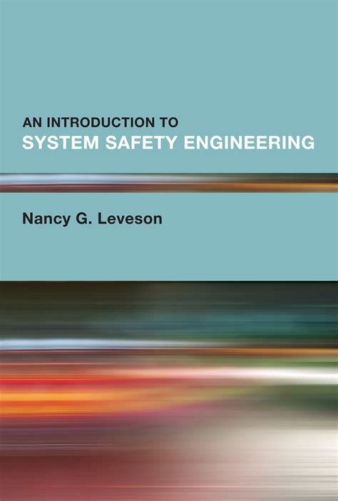 An Introduction To System Safety Engineering Hardcover Book