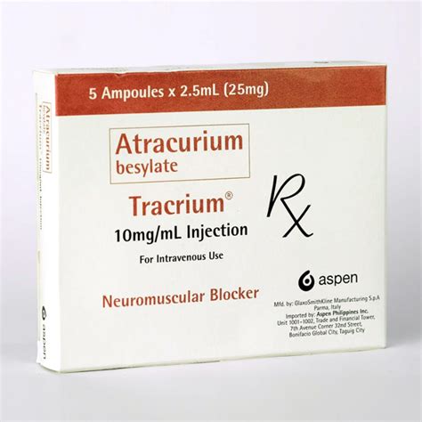 Tracrium 10mg Vaximax Marketing Ventures Inc
