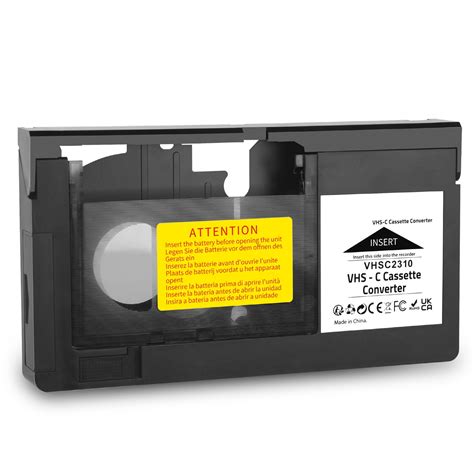 Vhs C Cassette Adapter