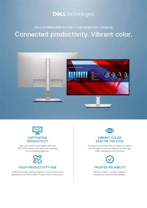 Led Dell UltraSharp 24 USB C Hub Monitor At 28500 Piece In Chennai ID 2853026241273