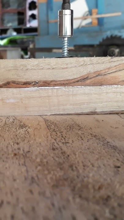 Screwing Two Wood😊😊 Tipsandtricks Youtube