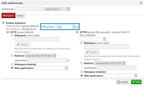 select php version post technologies documentation