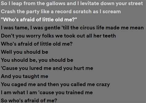 Whos Afraid Of Little Old Me By Taylor Swift Reminds Me So Much Of