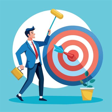 Premium Vector Purpose Set Business Goal Or Target Kpi Key Performance Indicator Or Set