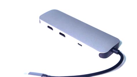 Usb Type C Hub Multiport Dock Station With 4k Hdmi Usb3 0 Rj45 Usb C Type C Pd Charging Adapter