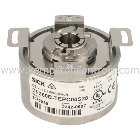 Sick DFS60B TEPC00S28 SICK INCREMENTAL ENCODER 1 10000 PPR HTL TTL SIGNAL SOLID TYPE 6MM