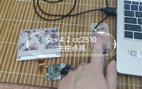 成功驱动ses2 66寸墨水屏