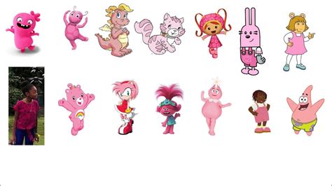 Which One Of These Pink Characters Are Best Youtube